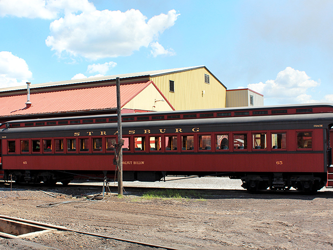 Strasburg's vintage passenger car isn't just transportation&mdash;it's a time machine to when food was honest and true.