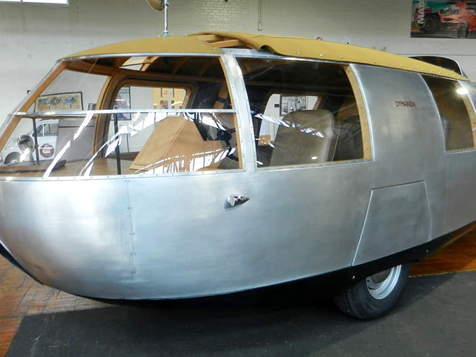 The 1933 Dymaxion looks like it escaped from a 1950s sci-fi movie. Buckminster Fuller's aerodynamic egg proves visionaries don't always make practical vehicles.