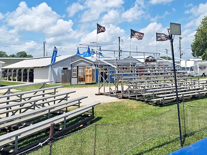 The 4-H Fairgrounds transform each summer into a celebration of rural life, complete with livestock competitions and homemade treats.