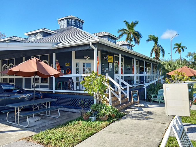 This charming waterfront eatery embodies Florida's laid-back dining philosophy. Nothing tastes better than fresh seafood enjoyed while watching boats drift by.