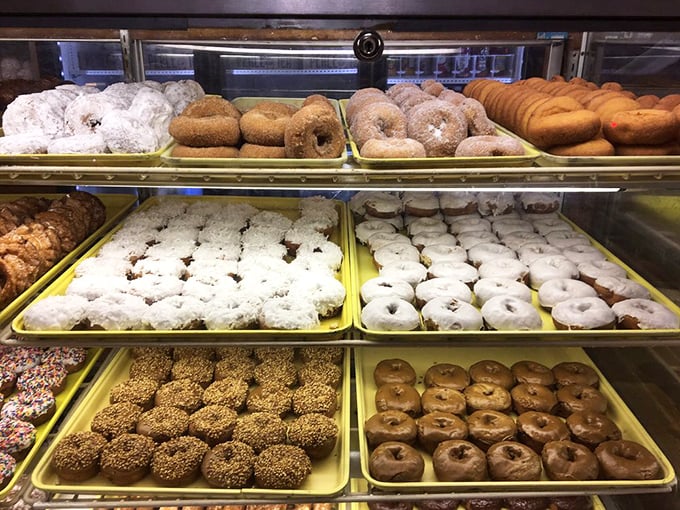 Trays of donuts lined up like soldiers ready for duty &ndash; their mission: to bring joy to Ohioans one sweet bite at a time.