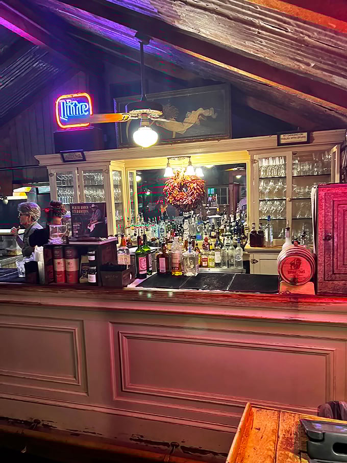 The bar doesn't just serve drinks; it serves history, atmosphere, and the promise of stories you'll be telling for years to come.