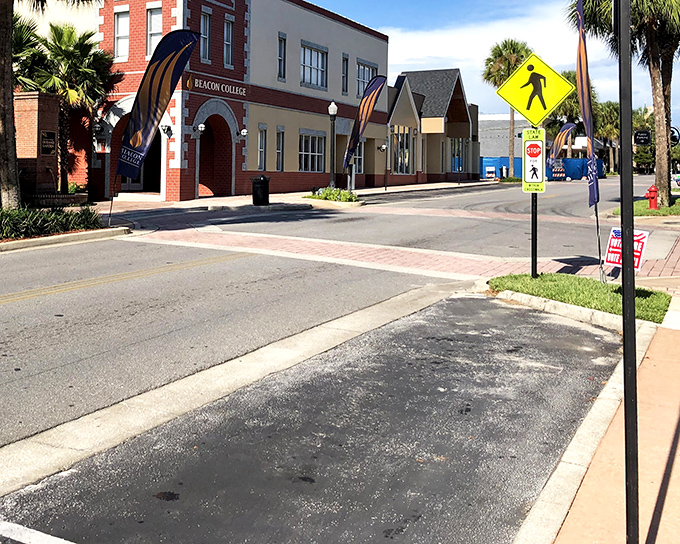 Beacon College's downtown campus adds youthful energy to historic architecture, proving education and charm make excellent neighbors.