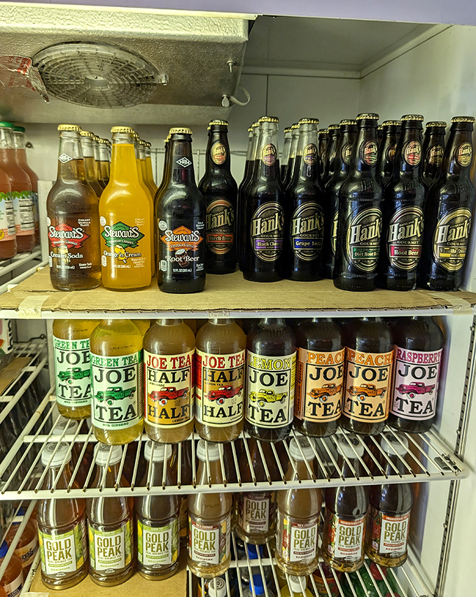 The beverage selection rivals the Smithsonian &ndash; from craft sodas to local favorites, finding the perfect pairing for your sandwich is serious business.