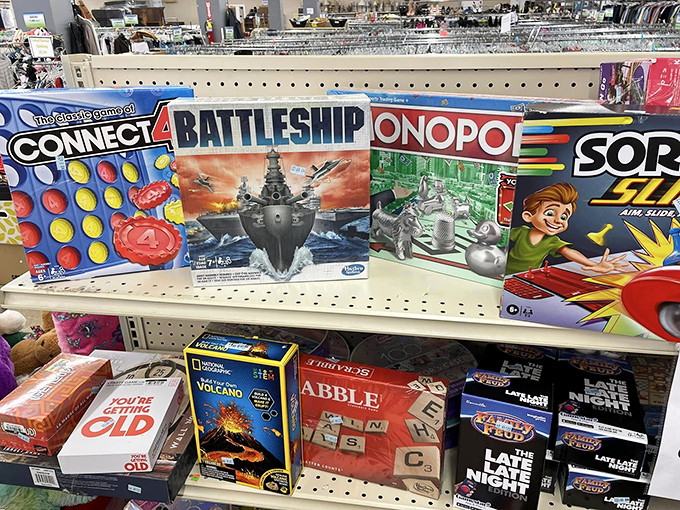 Board game bonanza! These boxes contain rainy day entertainment that doesn't require Wi-Fi, batteries, or explaining technology to your grandparents.