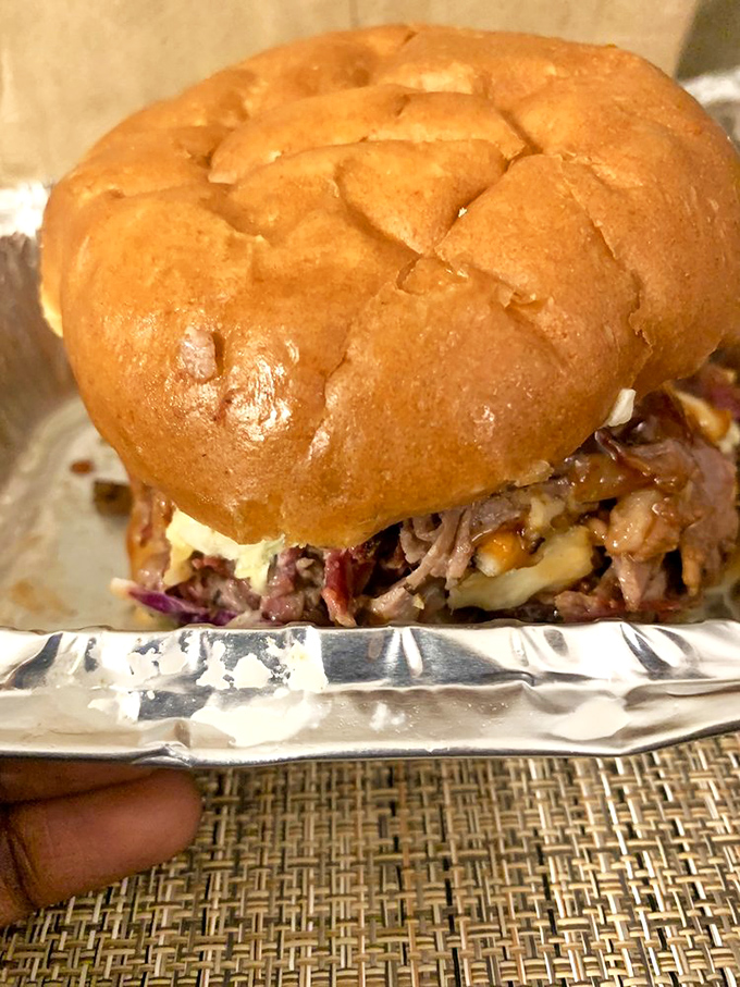 This sandwich proves that evolution exists &ndash; the classic Reuben took a detour through a smoker and emerged as something transcendent.