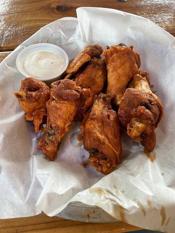 Buffalo wings that don't need fancy presentation&mdash;just napkins, ranch, and the willingness to get deliciously messy.