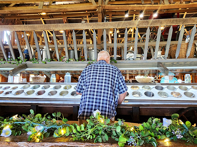 The salad bar wagon isn't playing around &ndash; it's where fresh ingredients line up like eager contestants on a particularly delicious game show.