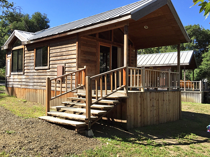 These rustic cabins aren't just accommodations&mdash;they're your temporary address in paradise, no utility bills included.