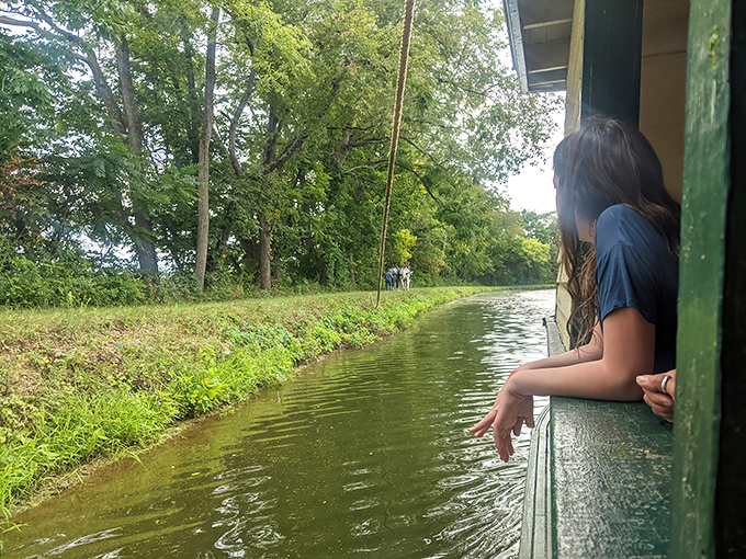 Canal boat rides offer a peaceful glimpse into 19th-century transportation, minus the original discomforts and dubious water quality.