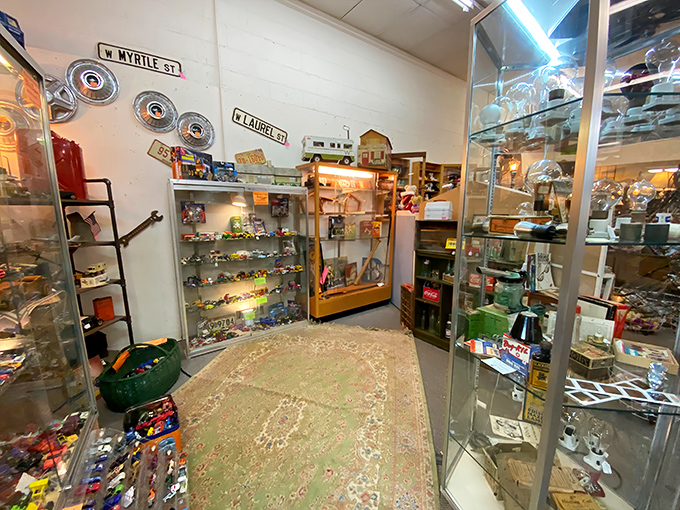 This toy collector's paradise would make any grown adult suddenly remember that one childhood treasure they wish they'd never given away.