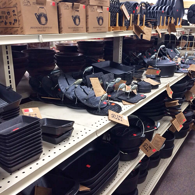 Cast iron cookware that could survive the apocalypse and still perfectly sear a steak. Your non-stick pan weeps in inadequacy.