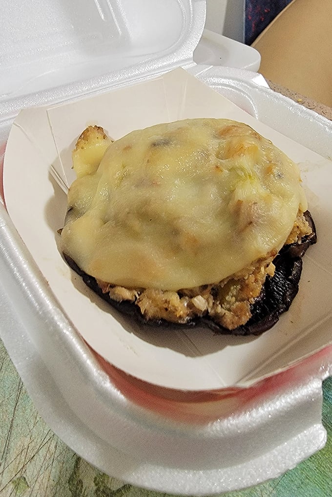 Not all heroes wear capes&mdash;some wear melted cheese. This chicken portobello creation is what comfort food dreams are made of.