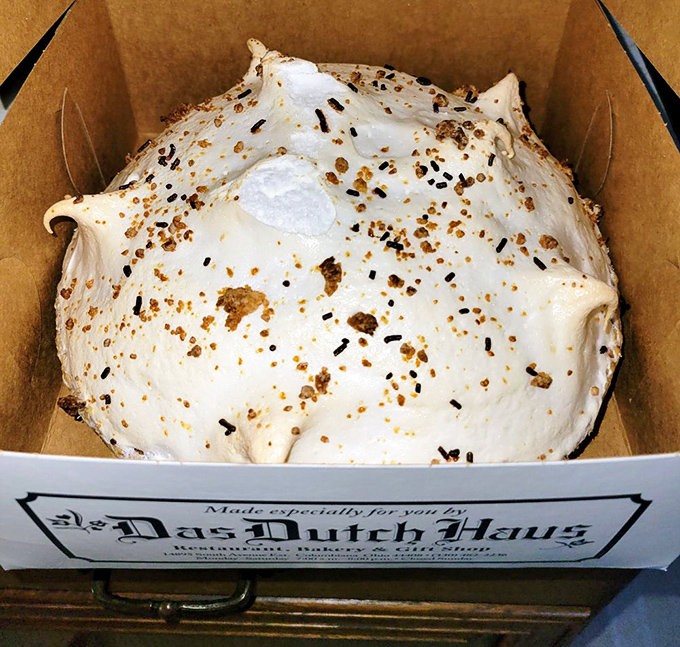 A pie so heavenly it deserves its own fan club. That towering meringue is architecture you can eat&mdash;and should, immediately.