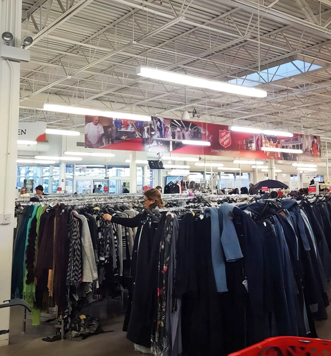 The coat section&mdash;where winter dreams are made and vintage fashion heroes are born. Chicago winters demand serious outerwear reconnaissance.