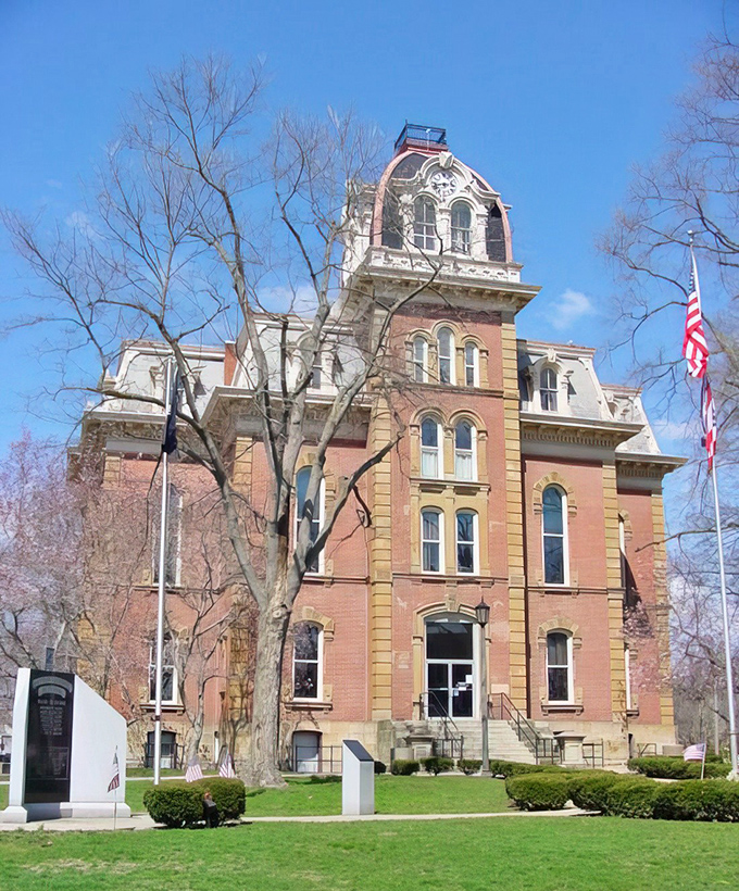 Courthouse - This Victorian courthouse has witnessed more local drama than your favorite daytime television soap opera ever could.