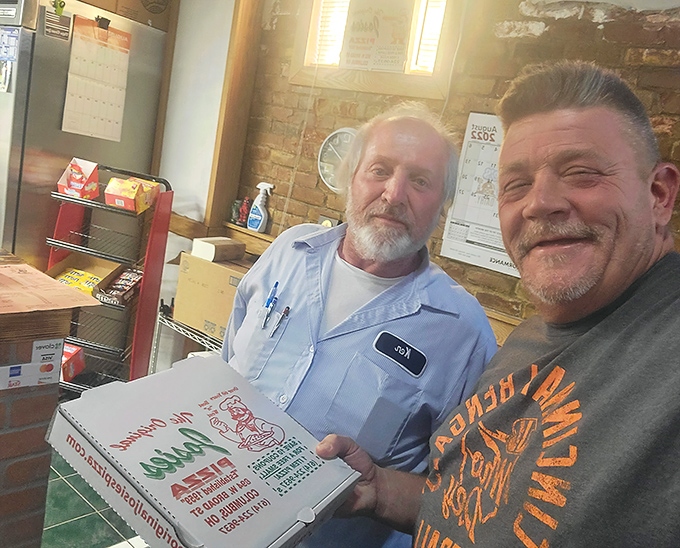 Where pizza stories and neighborhood legends are exchanged alongside the day's special&mdash;the true ingredients of community.