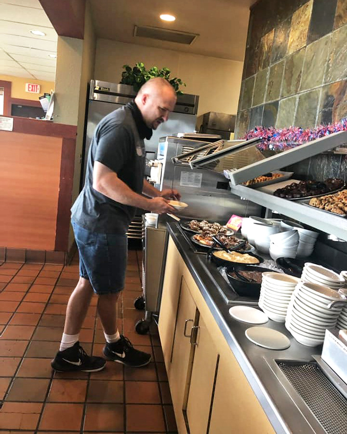 Where the buffet magic happens. This is the moment of truth &ndash; choosing wisely while somehow still managing to overfill your plate.