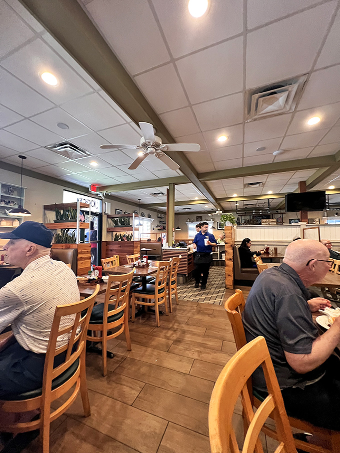 Where breakfast dreams and retirement plans collide. Naples locals know that the early bird gets the best booth and the freshest coffee.