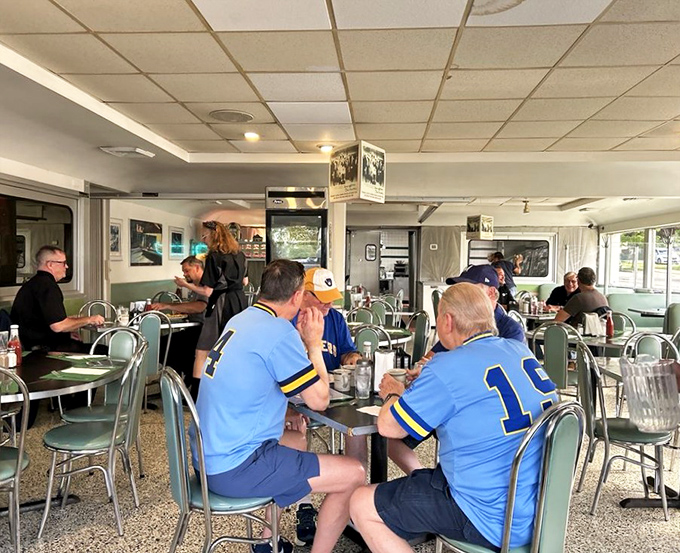 Brewers fans gathering pre-game, where the excitement for Milwaukee baseball is matched only by anticipation for what's coming from the kitchen.