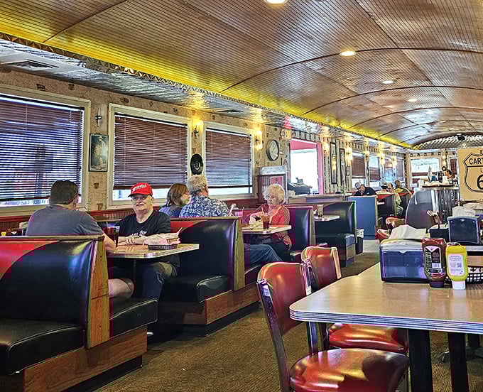 Where strangers become neighbors and neighbors become family. The soundtrack of clinking silverware and conversation is free with every meal.