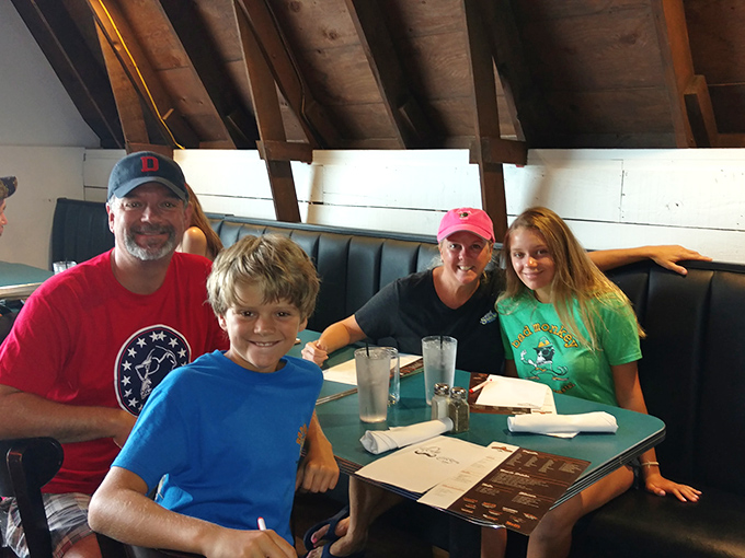 The true measure of a great restaurant: families creating memories that will last longer than the food on their plates.