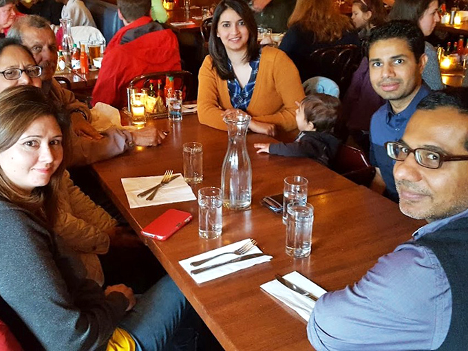 The restaurant buzzes with the energy of happy diners. Good food brings good people together.