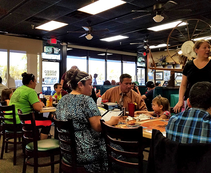 Multi-generational families gathering around tables isn't just a scene&mdash;it's the heartbeat of Rodeo Diner, where food brings people together.