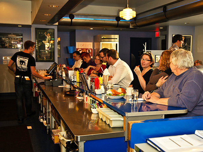 The counter at Monty's isn't just a place to eat &ndash; it's Madison's great equalizer where students, politicians, and locals share the universal language of "yum."