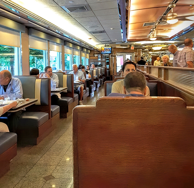 Where strangers become neighbors and neighbors become friends&mdash;the dining room hums with the soundtrack of community.