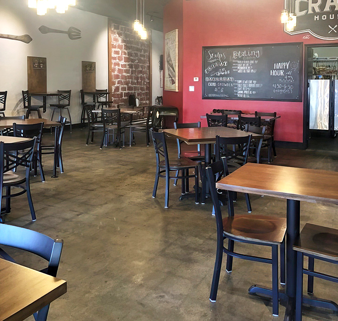 Dining room vibes that say "stay awhile" while your stomach says "order everything on the menu."