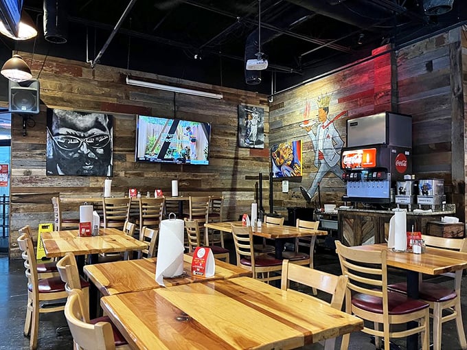 Rustic wood walls and simple tables create the perfect stage for Nashville's most dramatic culinary performance&mdash;no fancy tablecloths required.