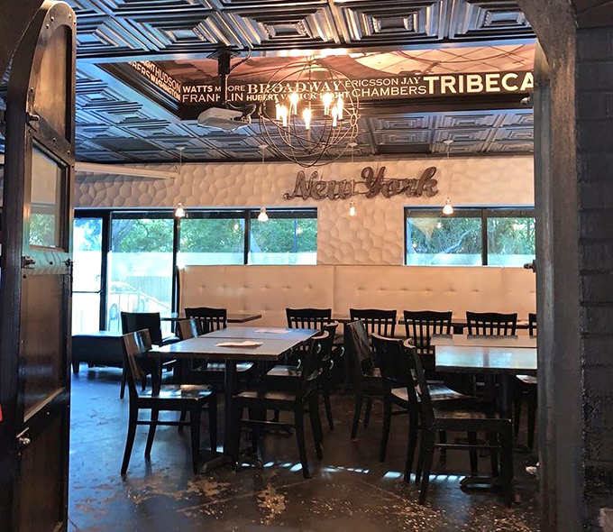 The dining area feels like that neighborhood spot where everybody might know your name after just two visits. Comfortable without trying too hard.