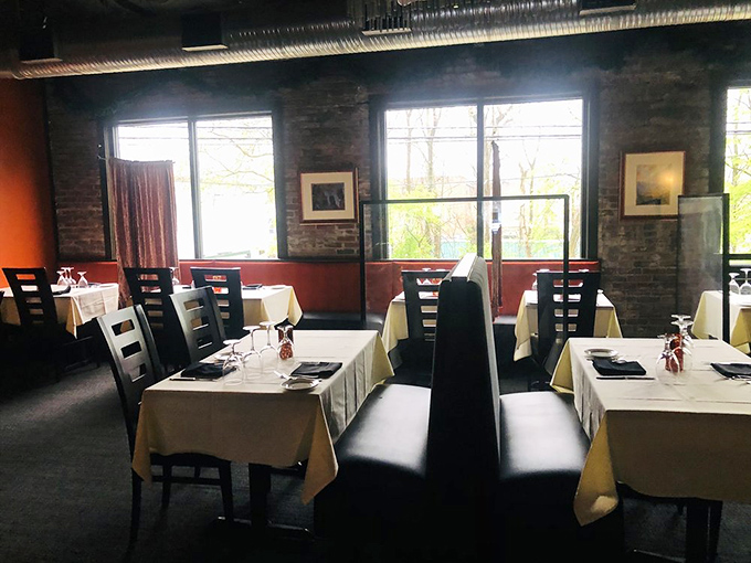 The dining room strikes that elusive balance between special occasion worthy and comfortable enough for a random Tuesday night dinner.