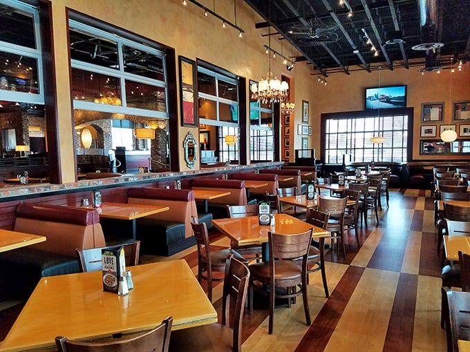 The dining room strikes that perfect balance&mdash;upscale enough for date night, casual enough that you won't panic if you spill something.