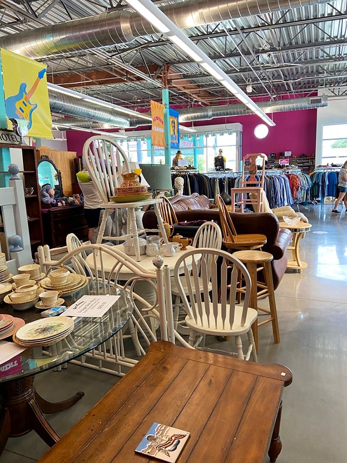These Windsor chairs have seen more family dinners than a Thanksgiving turkey, yet they're sturdy enough for decades more of "pass the potatoes, please."