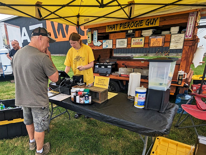 "That Pierogi Guy" isn't just a vendor&mdash;he's a Pennsylvania institution. Where Eastern European comfort food meets flea market hunger pangs.