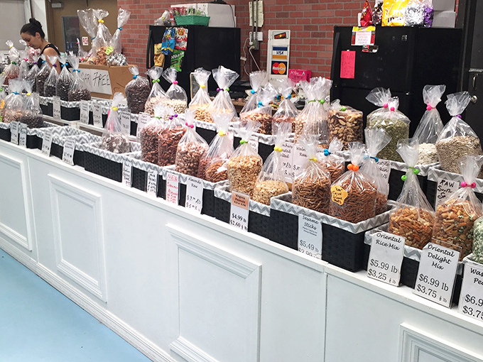 Snack heaven where diet plans go to die. These treats aren't counting calories, and neither should you while shopping.