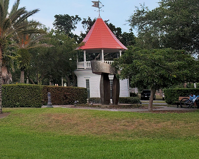 This charming gazebo stands as a testament to Ormond Beach's commitment to preserving small-town character alongside affordable coastal living.