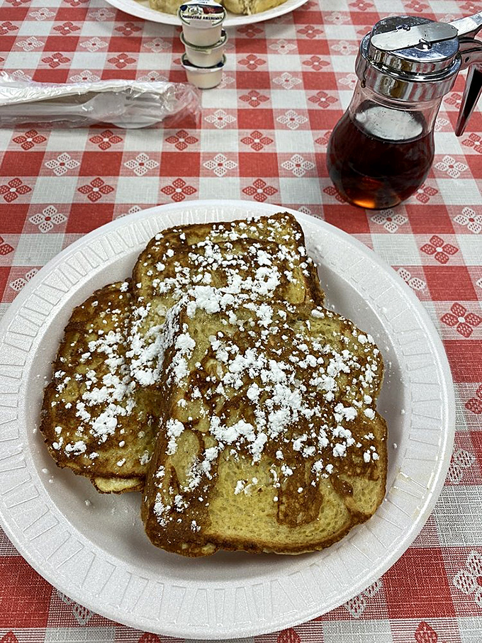 French toast dusted with powdered sugar&mdash;the breakfast equivalent of putting on your Sunday best, even on a Tuesday.