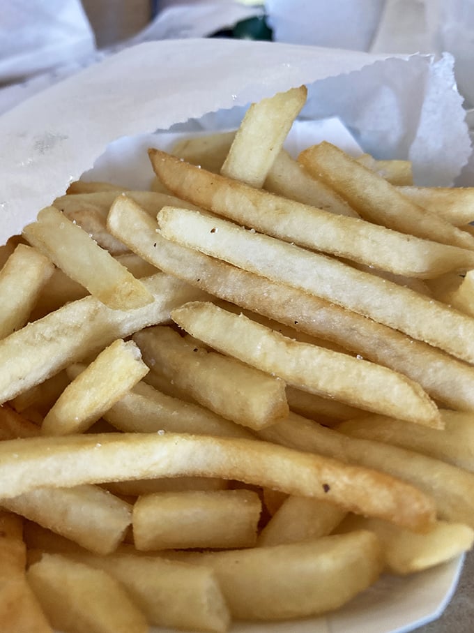 Golden french fries that achieve that perfect balance between crispy exterior and fluffy, tender interior every single time.