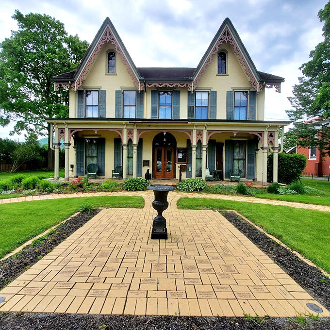 The Heisey House Museum stands as a Victorian beauty with its distinctive yellow fa&ccedil;ade and ornate details &ndash; historical elegance that's accessible to all.