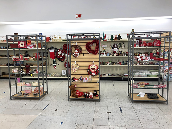 Holiday decorations in July? At CommunityAid, seasonal treasures appear year-round, making every visit feel like an off-calendar Christmas morning.