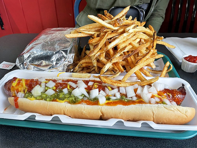 They call it the Homewrecker for a reason&mdash;one bite of this loaded masterpiece and you'll be writing love sonnets to a hot dog.