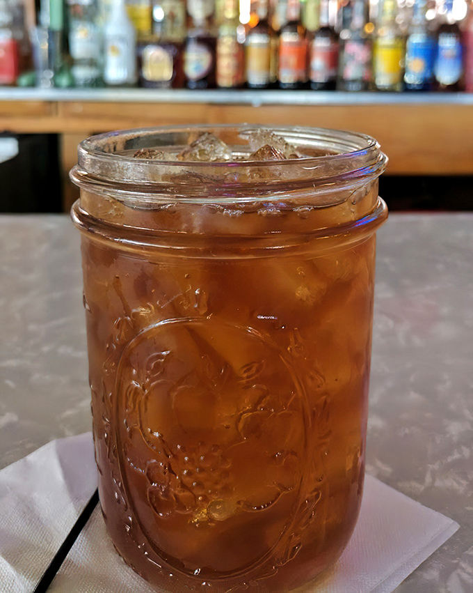 Sweet tea served in a Mason jar isn't just a drink&mdash;it's a Southern handshake that somehow found its way to Indianapolis.