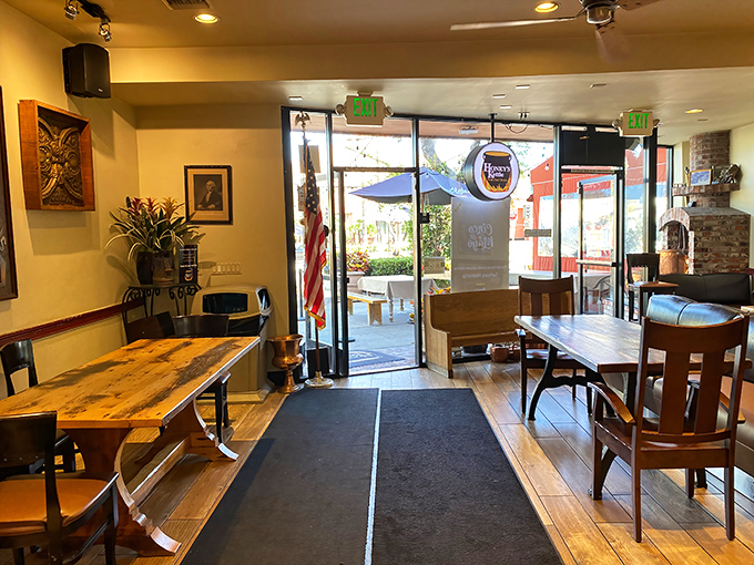 The entrance beckons like an old friend's living room, if your friend happened to make world-class fried chicken.