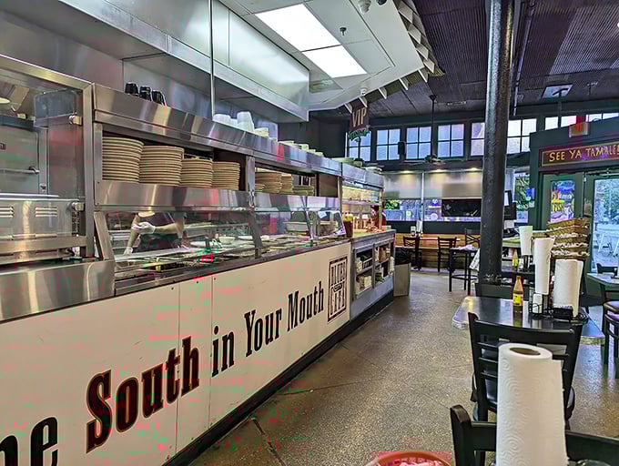 "Put the South in Your Mouth" isn't just a slogan&mdash;it's a promise delivered with every plate that leaves this kitchen.