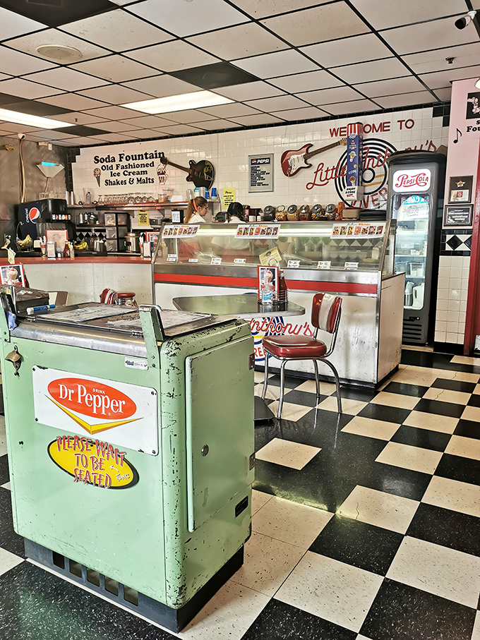 That mint-green Dr. Pepper cooler didn't just survive decades&mdash;it thrived, becoming the coolest elder statesman in the diner kingdom.
