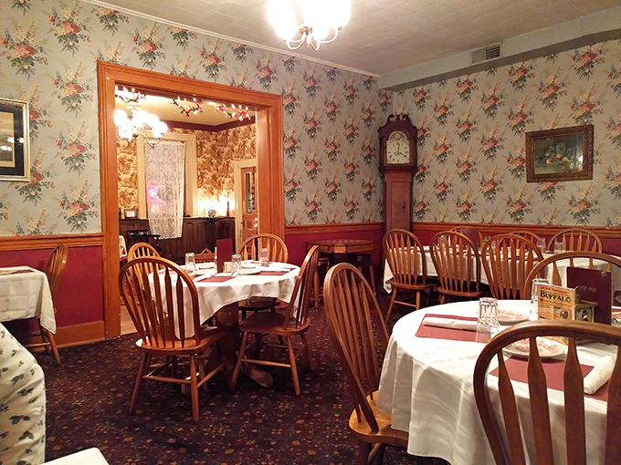 Dining rooms where wallpaper tells stories and every chair has supported generations of satisfied diners. History you can actually touch.