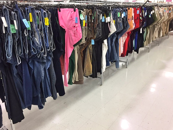Denim heaven awaits the patient hunter. These jeans have stories to tell &ndash; hopefully not involving the '80s.